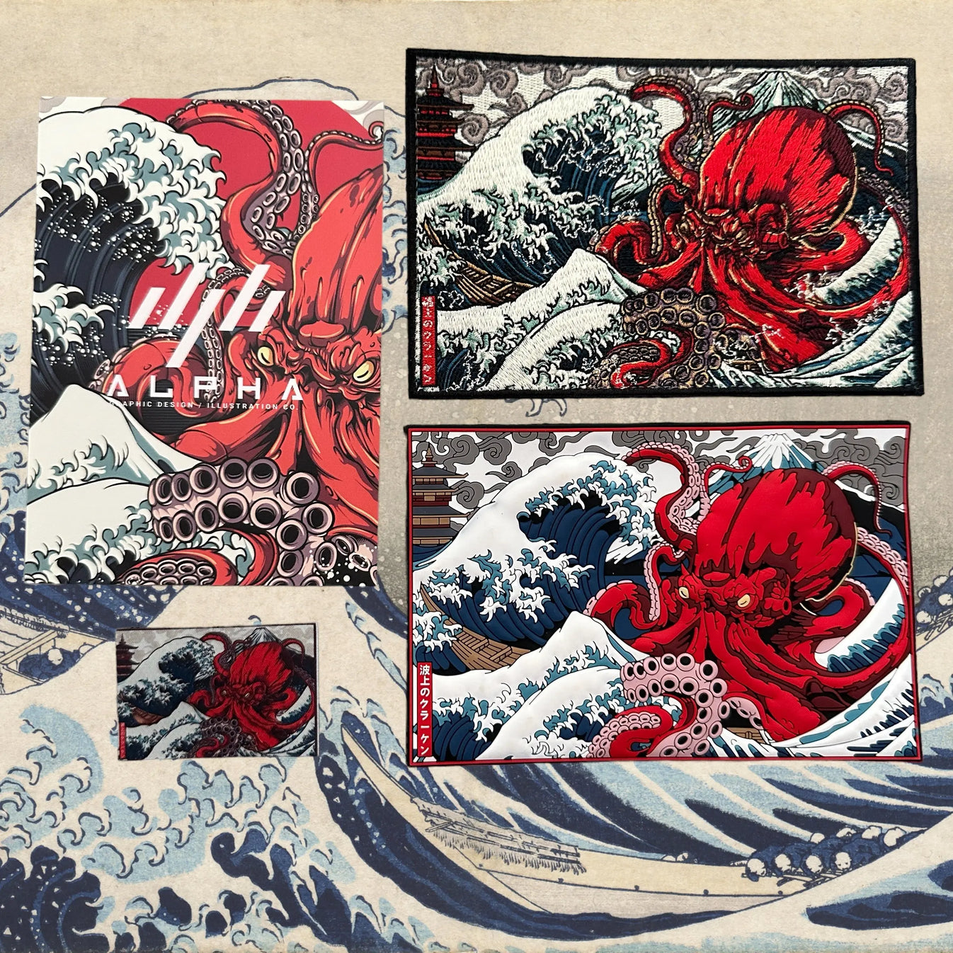 GREAT WAVE KRAKEN – PATCHLAB