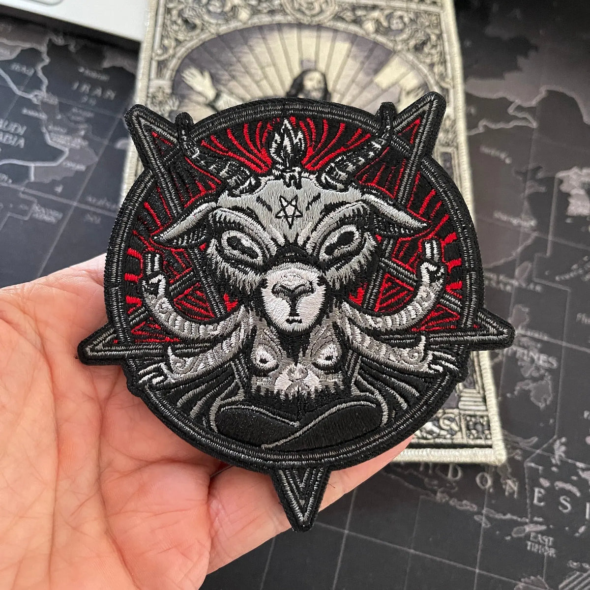 BAPHOMET RITUAL EMB – PATCHLAB