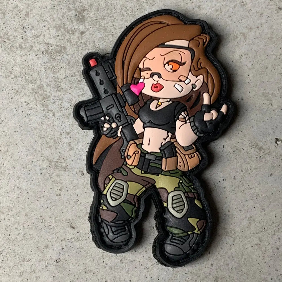 BB Heads MYST Airsoft Anna Love #8 Morale Patch – PATCHLAB