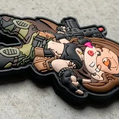BB Heads MYST Airsoft Anna Love #8 Morale Patch – PATCHLAB