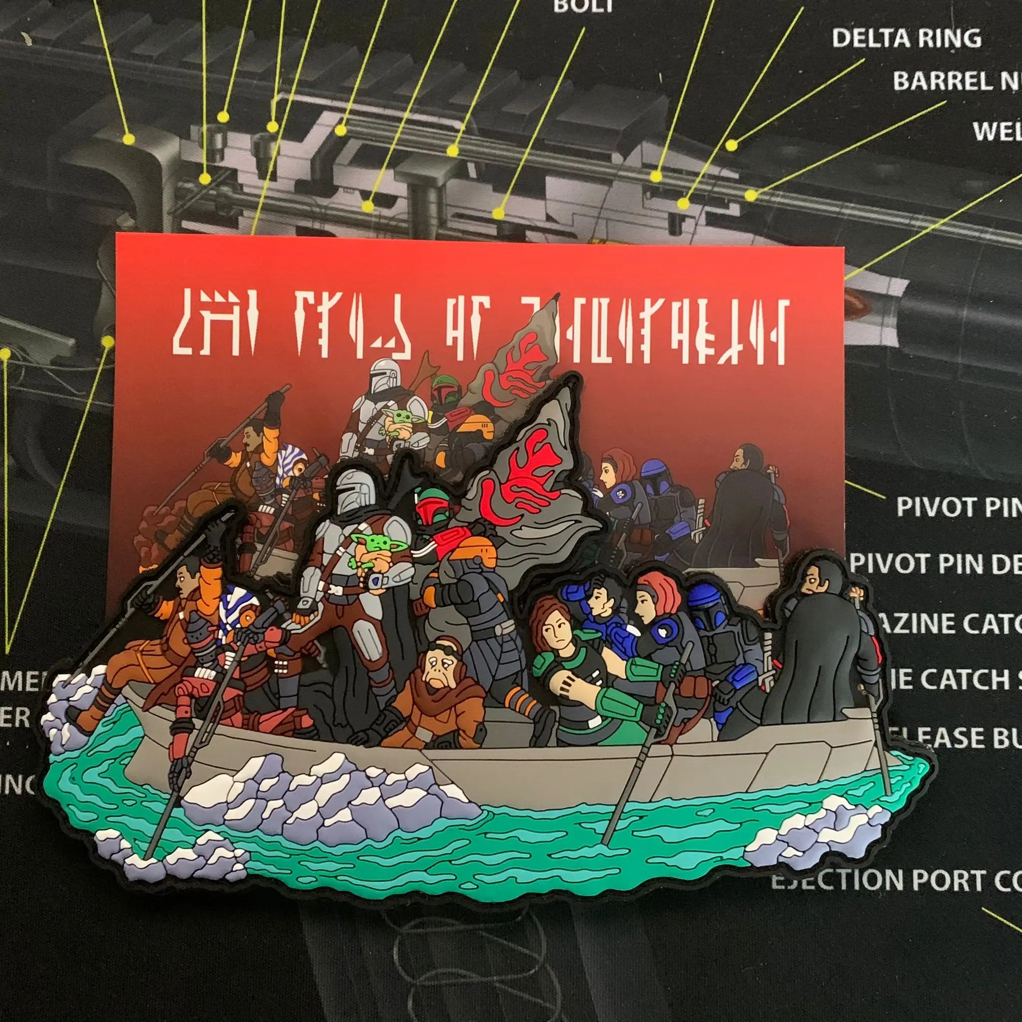 Iconic Flags #1 V2 – PATCHLAB