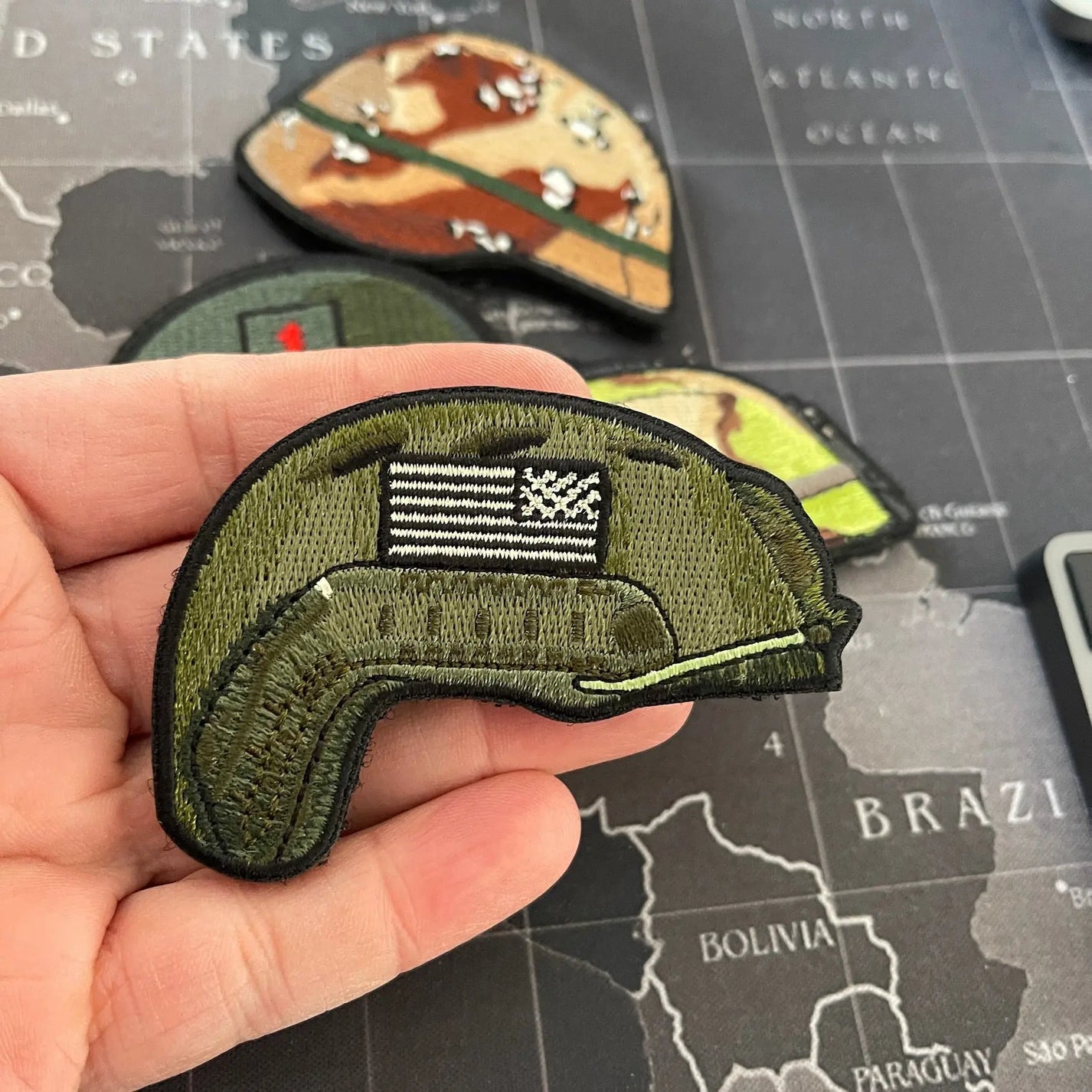 Big Red One Division Helmet Morale Patch – PATCHLAB